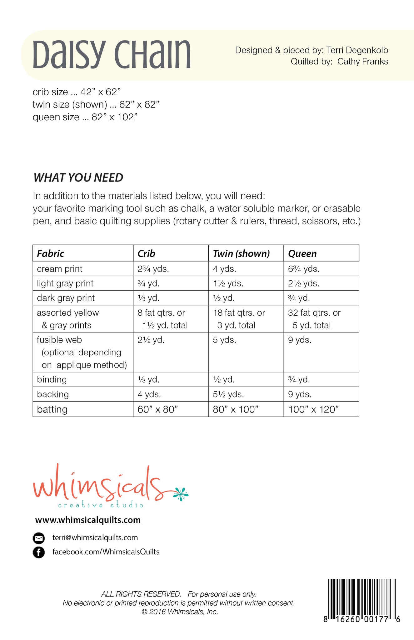 Daisy Chain – Whimsicals